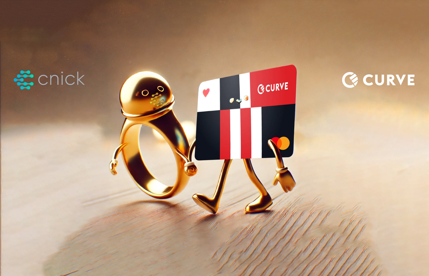 Curve card with Payment ring UK